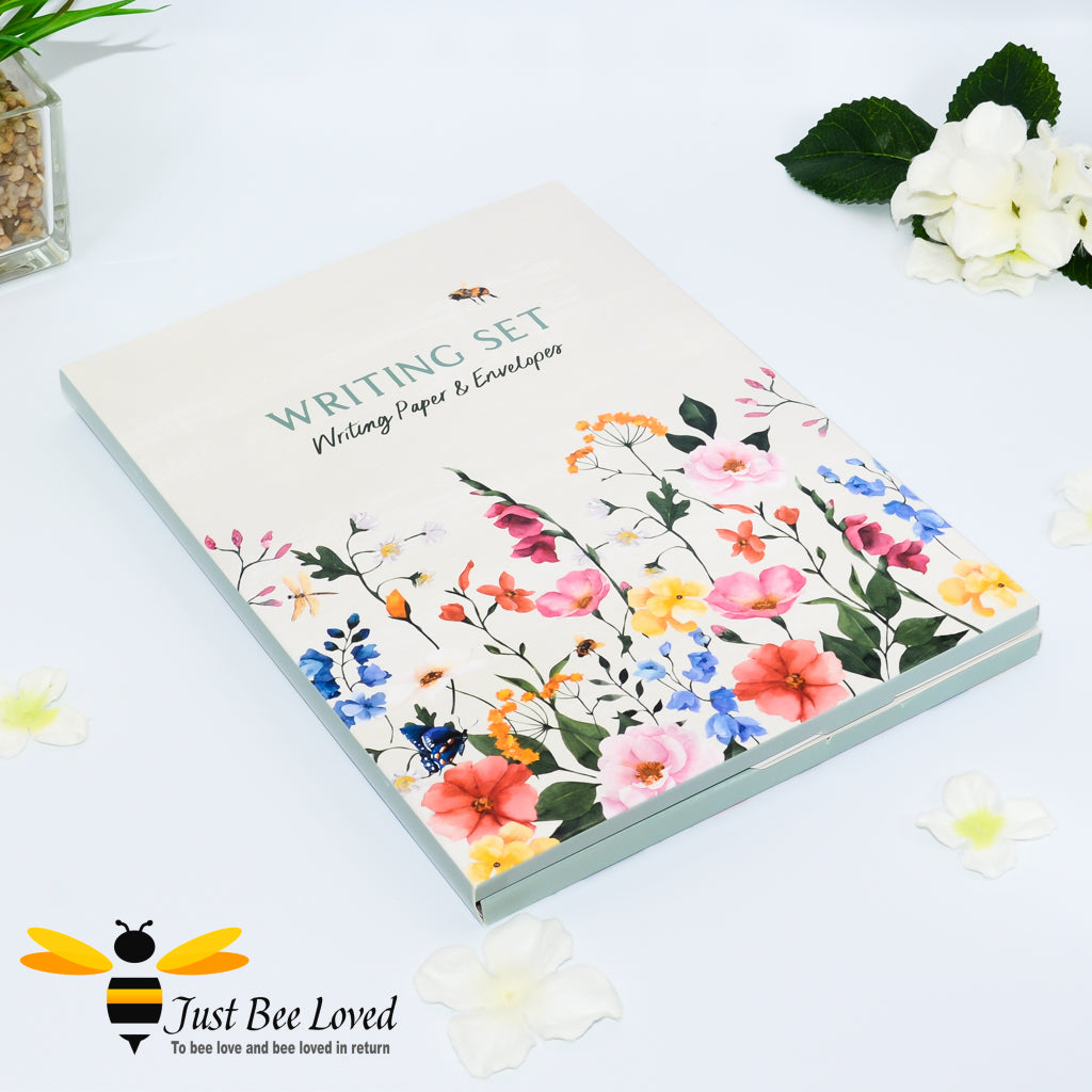 Bumblebee Garden Letter Writing 40pc Gift Set + FREE Pen – Just Bee Loved