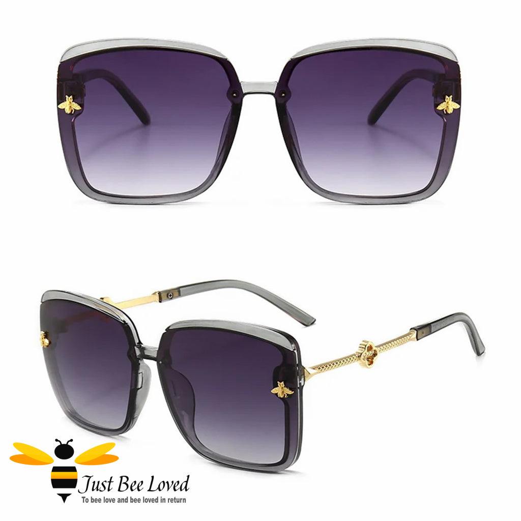 Women's Square Frame Bee Sunglasses - 7 Colours – Just Bee Loved