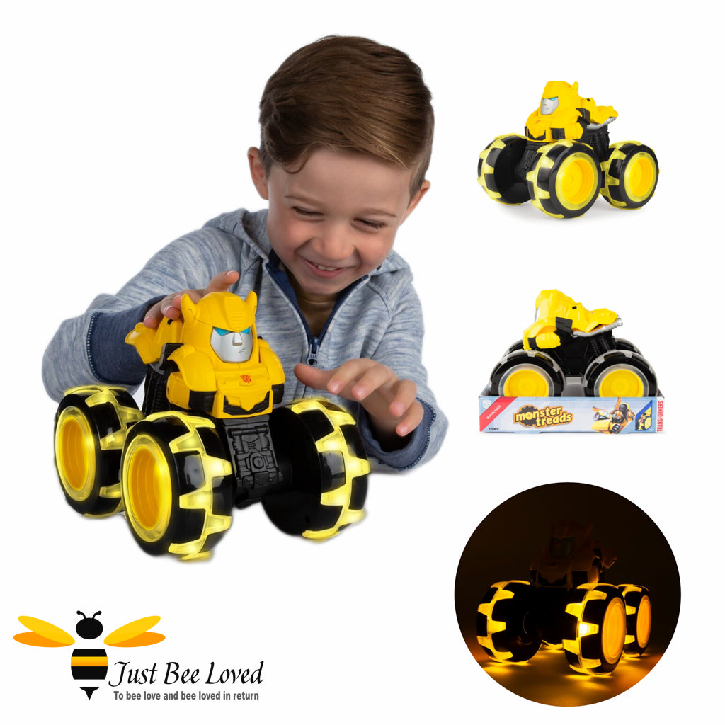 Transformers Bumblebee Monster Truck Lightning Wheels – Just Bee Loved